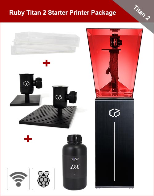 Ruby Titan 2 Starter Printer Package - Kudo3D