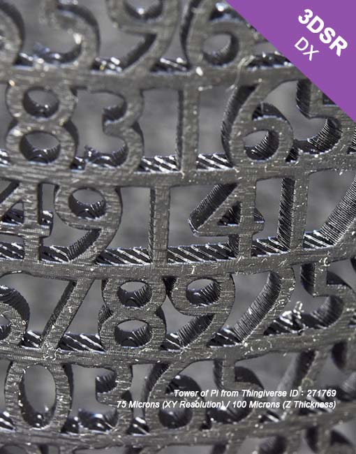 3DSR DX Black Resin - Kudo3D